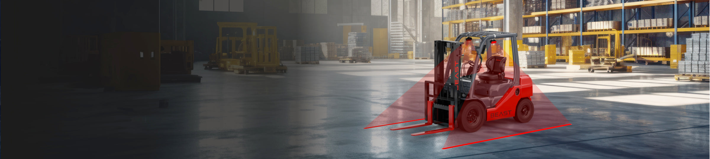 Forklift Safety Zone Lights – Panacea Aftermarket Co.